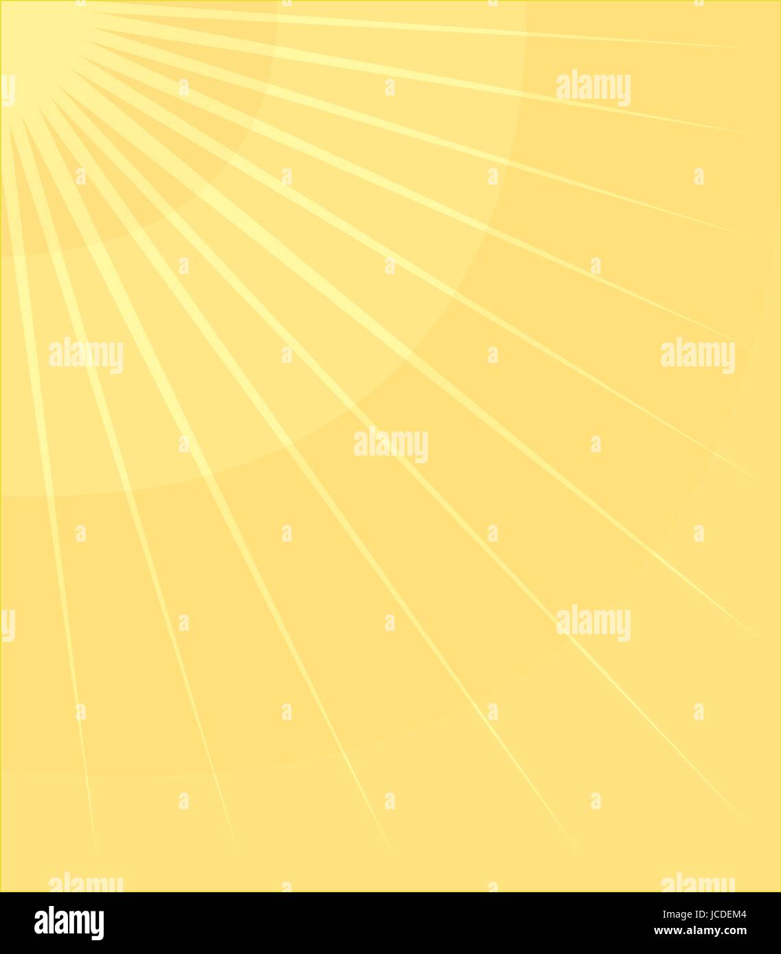 Sunny yellow radiant background Stock Vector Image & Art - Alamy