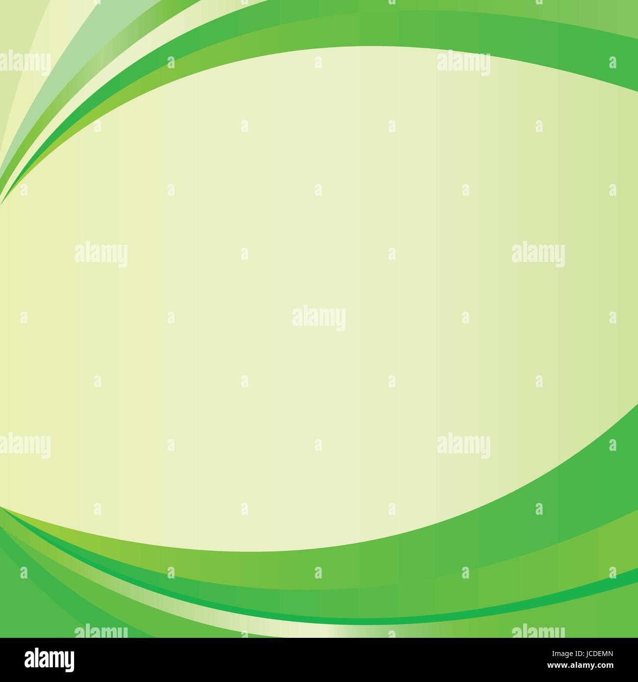 Green wave frame with empty space for text Stock Vector Image & Art - Alamy