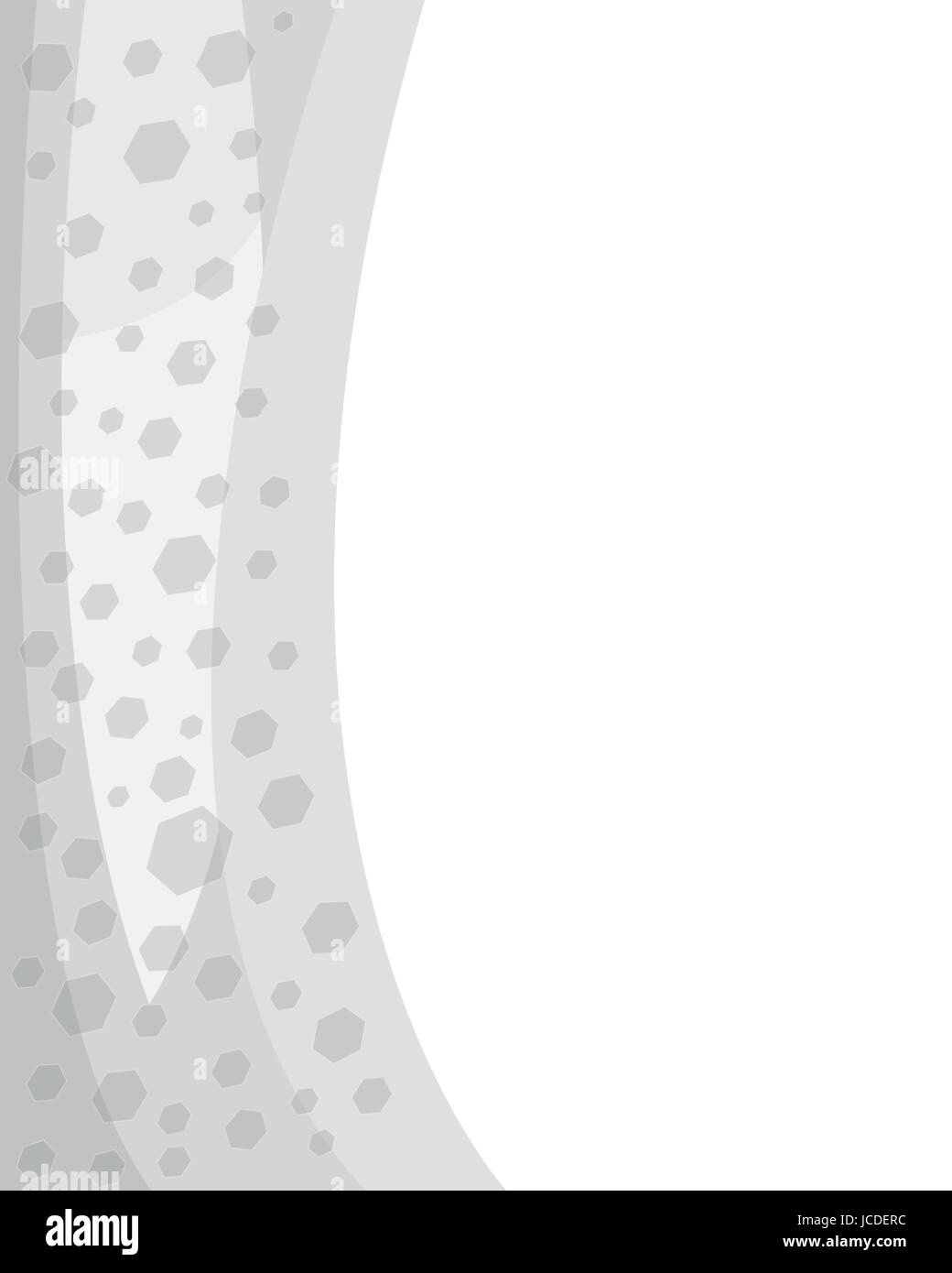 Pale grey spotty frame wave on white background Stock Vector Image ...