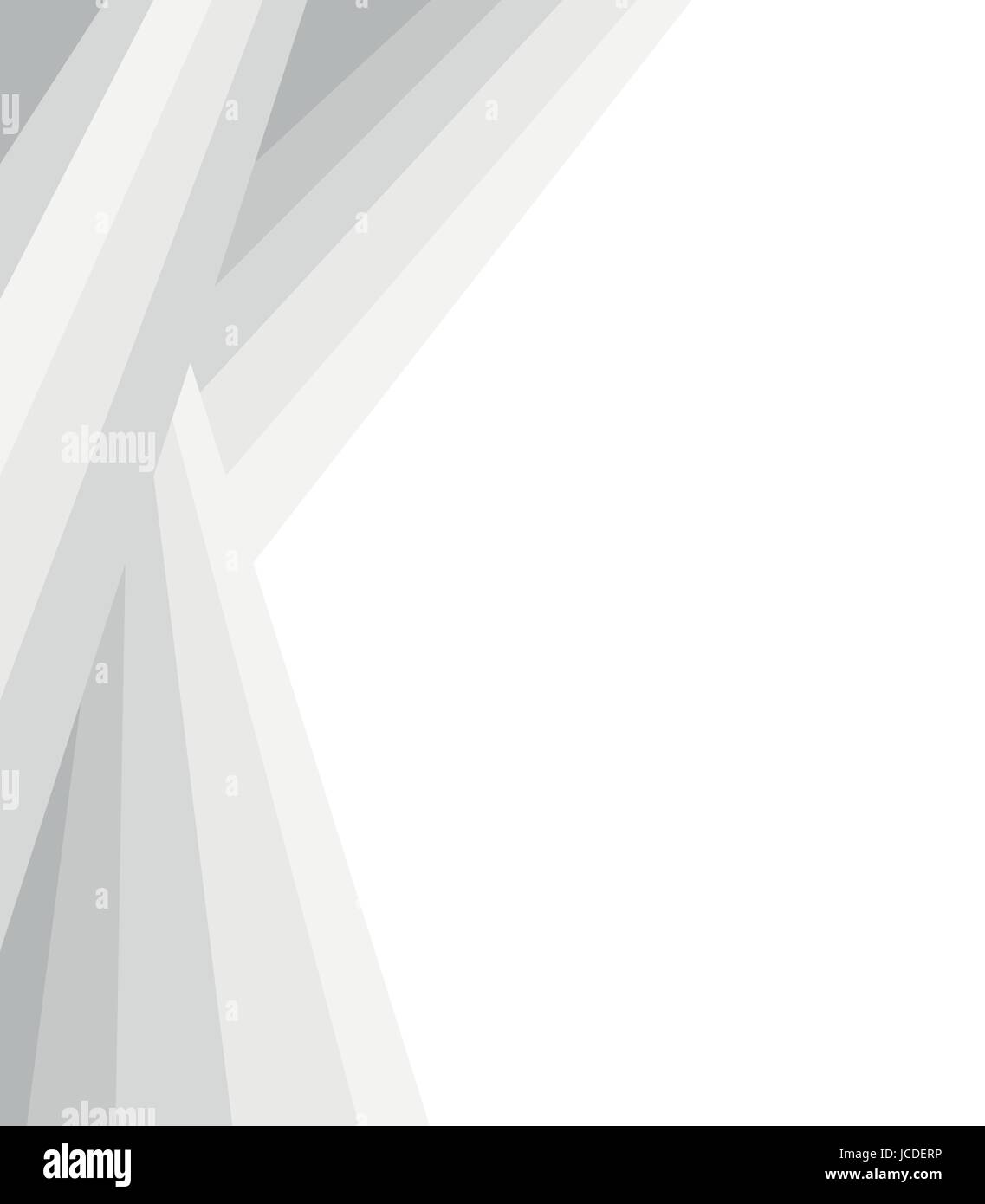 Grey striped geometric corner frame border with copy space for the text ...