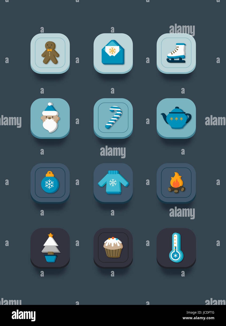 Set of various icons Stock Photo - Alamy