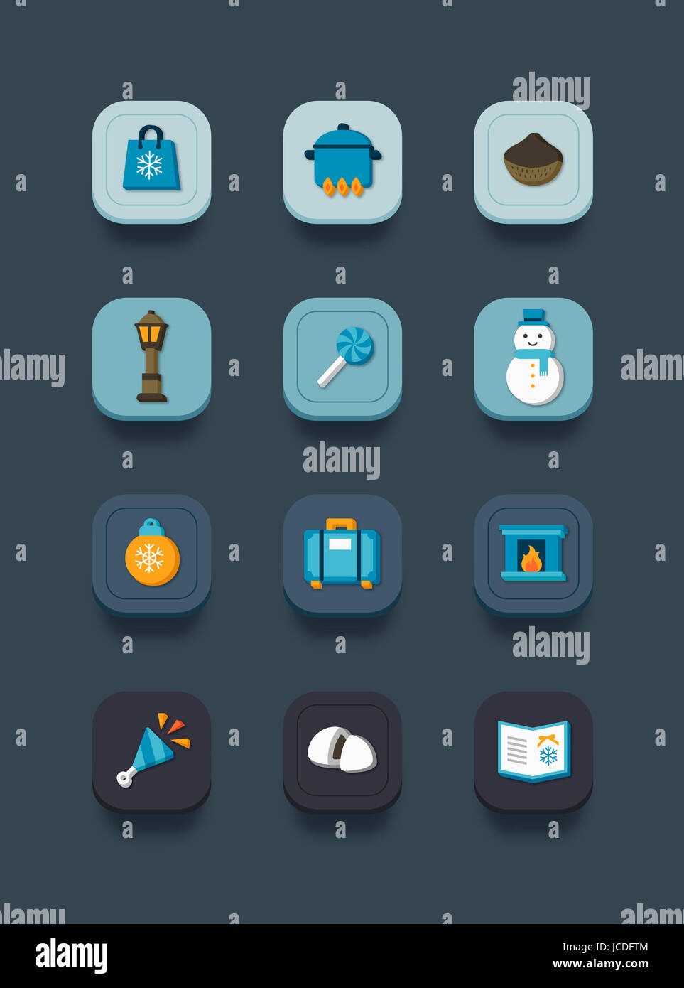 Set of various icons Stock Photo - Alamy