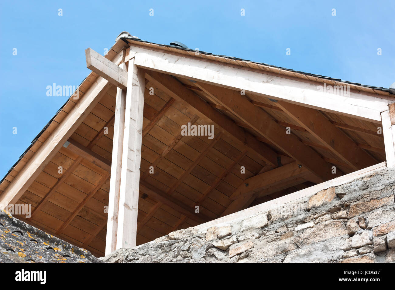 Framing and old stones wall Stock Photo - Alamy