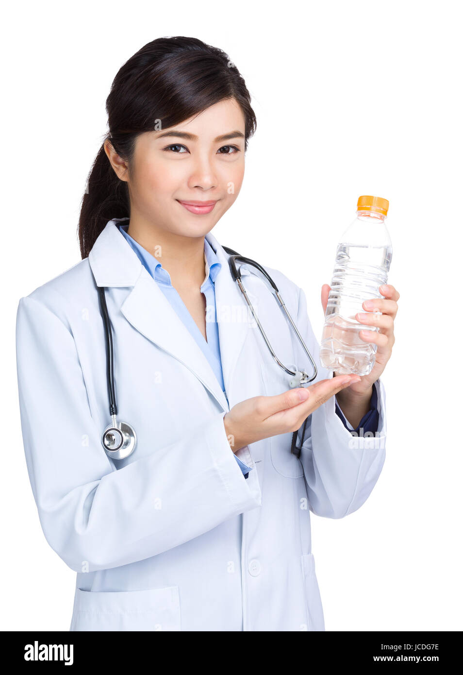 Doctor show water bottle hi-res stock photography and images - Alamy