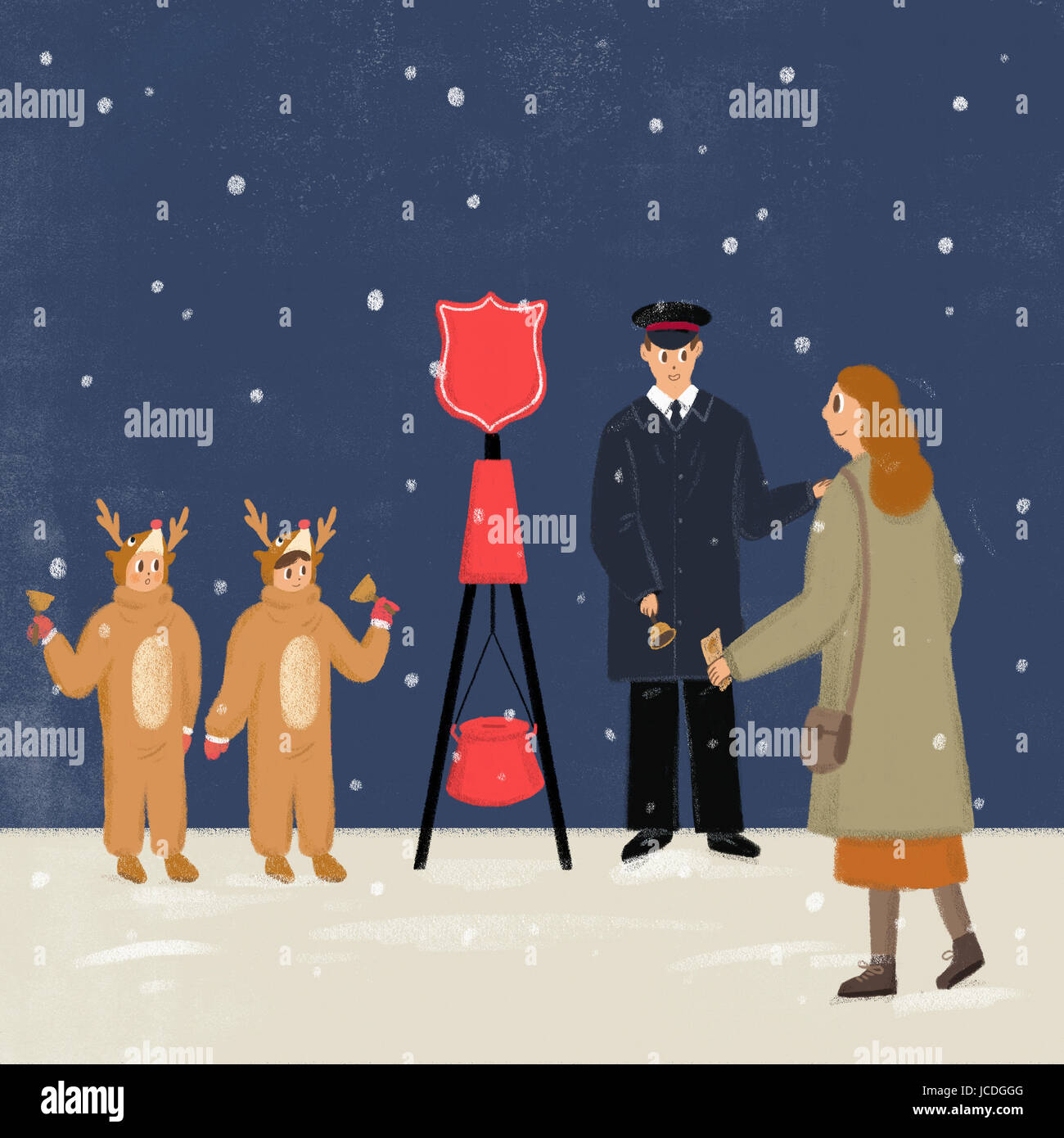 Illustration representing Christmas Stock Photo - Alamy