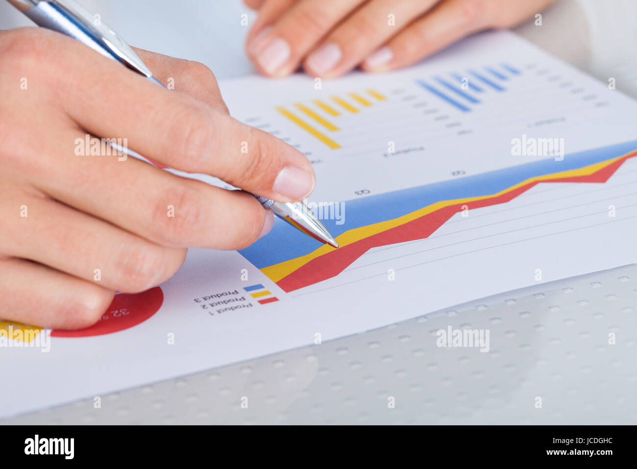 Financial printed paper charts hi-res stock photography and images - Alamy