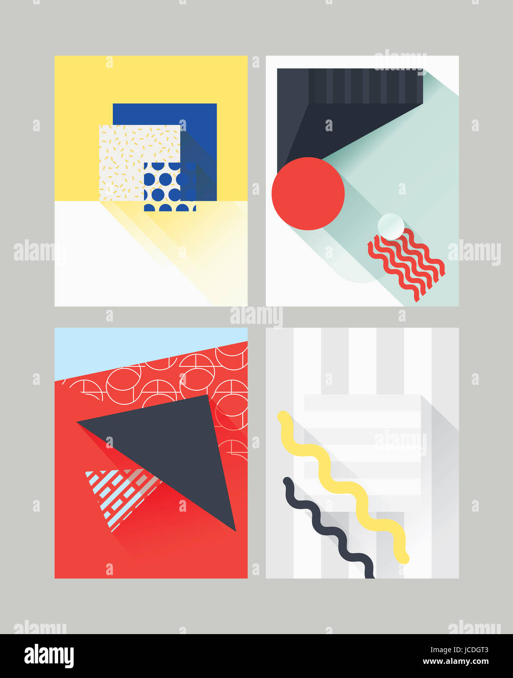 Patterns of geometric figures Stock Photo - Alamy