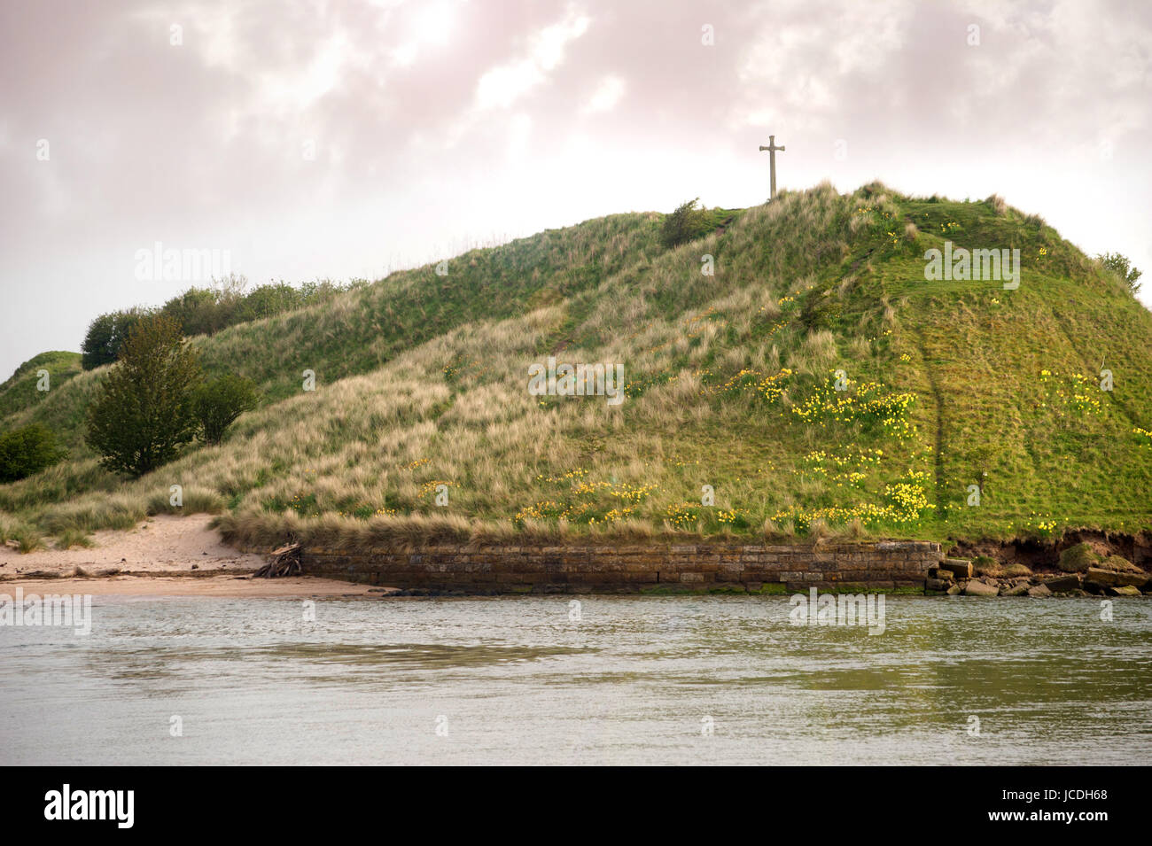 St Cuthbert's Cross, Alnmouth, Northumberland Stock Photo - Alamy