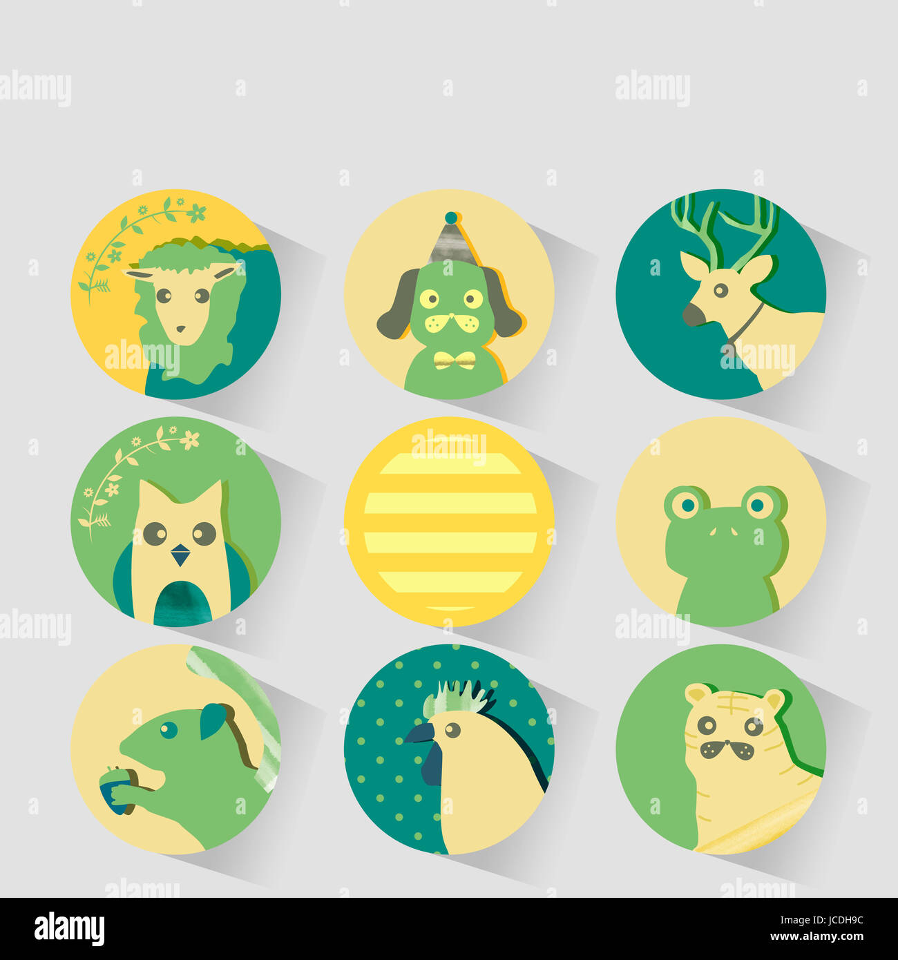 Label animals of various animals Stock Photo - Alamy