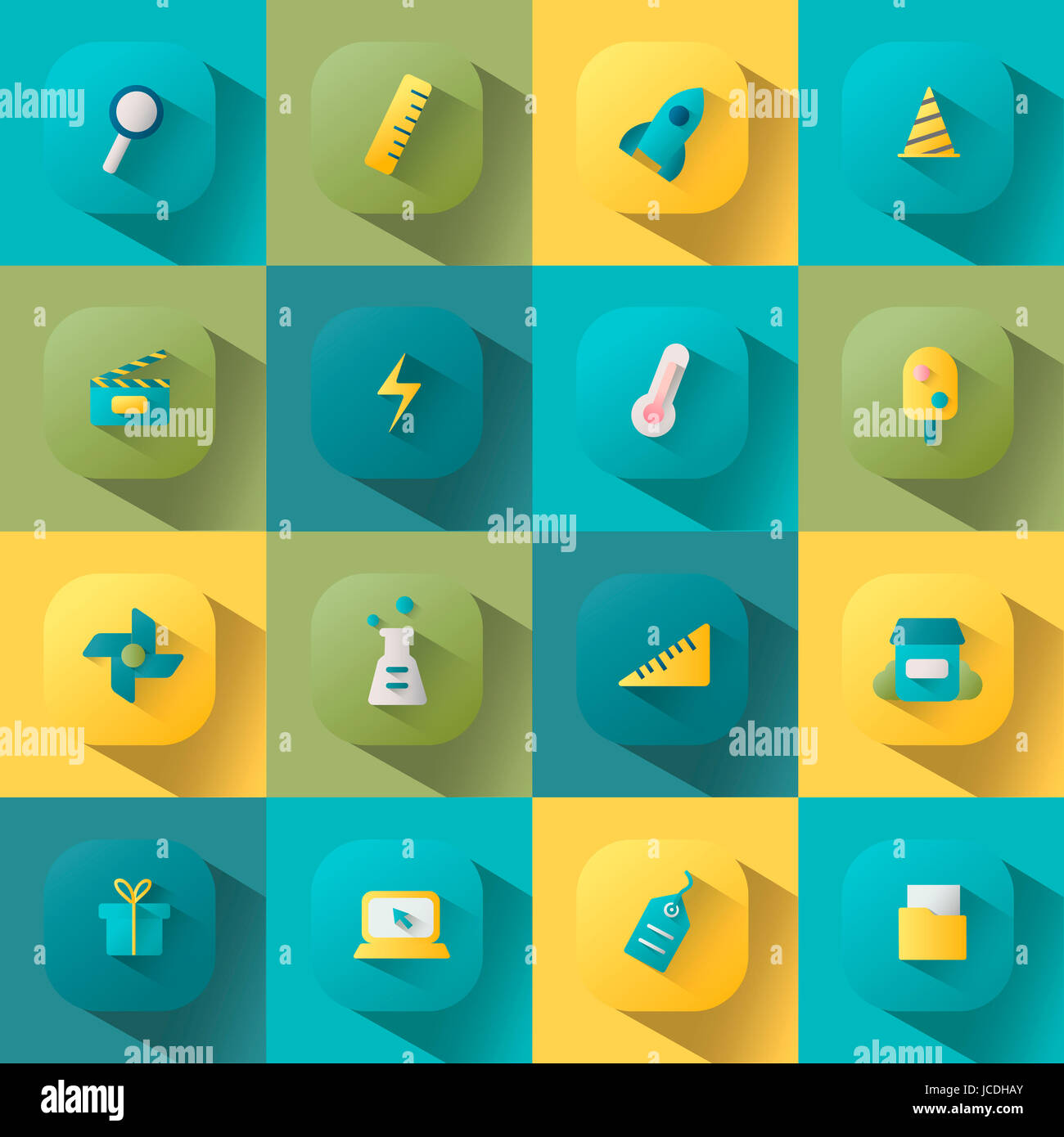 Set of various icons Stock Photo - Alamy