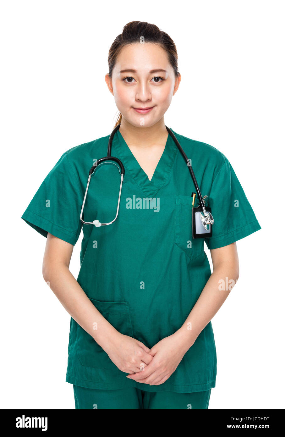 Indonesian woman doctor Stock Photo - Alamy