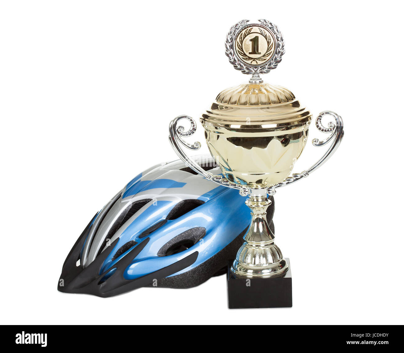 Photo of bicycle helmet. Isolated on white background Stock Photo - Alamy