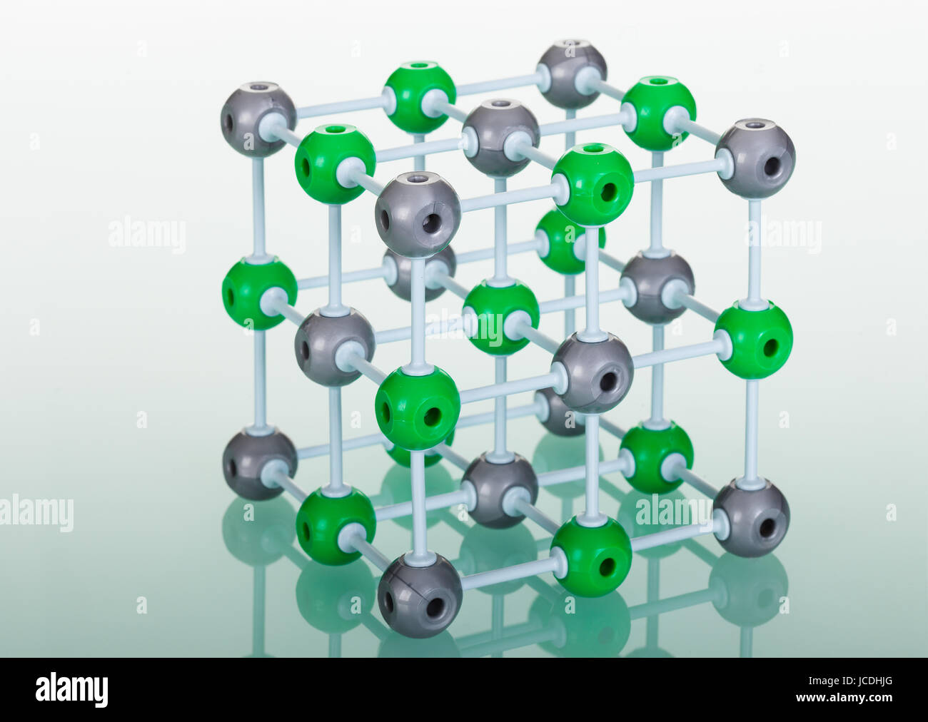 Sodium chloride molecular model hi-res stock photography and images - Alamy
