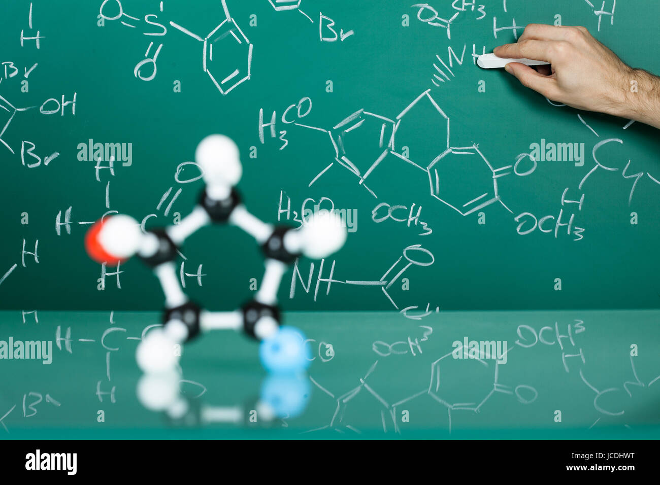 Green Chemistry Reaction Formula High Resolution Stock Photography and ...