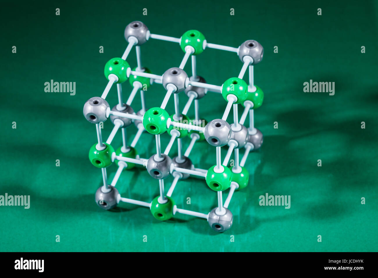 Sodium Chloride Molecule Model