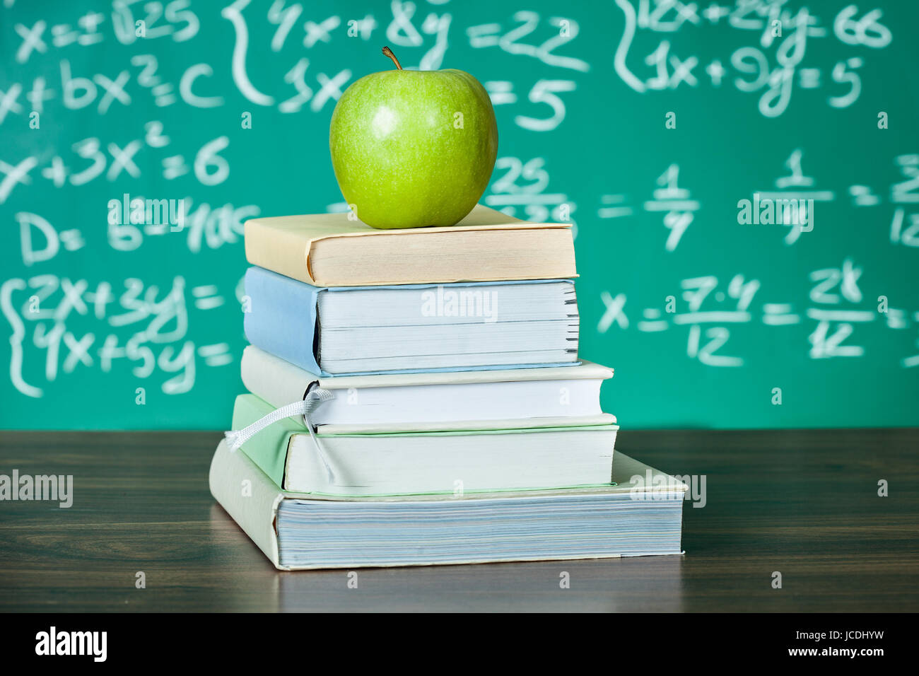 Stack text book math hi-res stock photography and images - Alamy