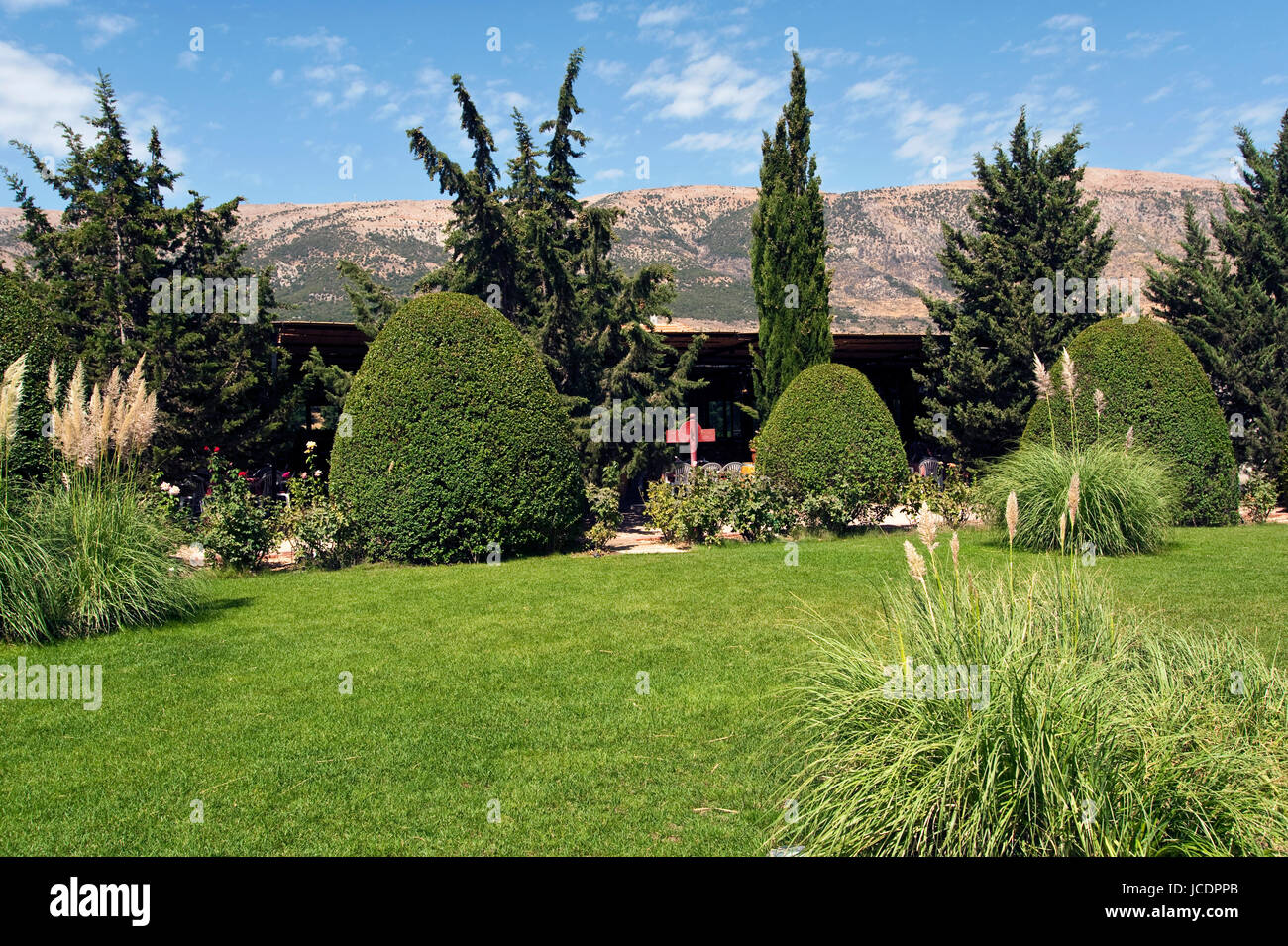 garden in lebanon Stock Photo - Alamy