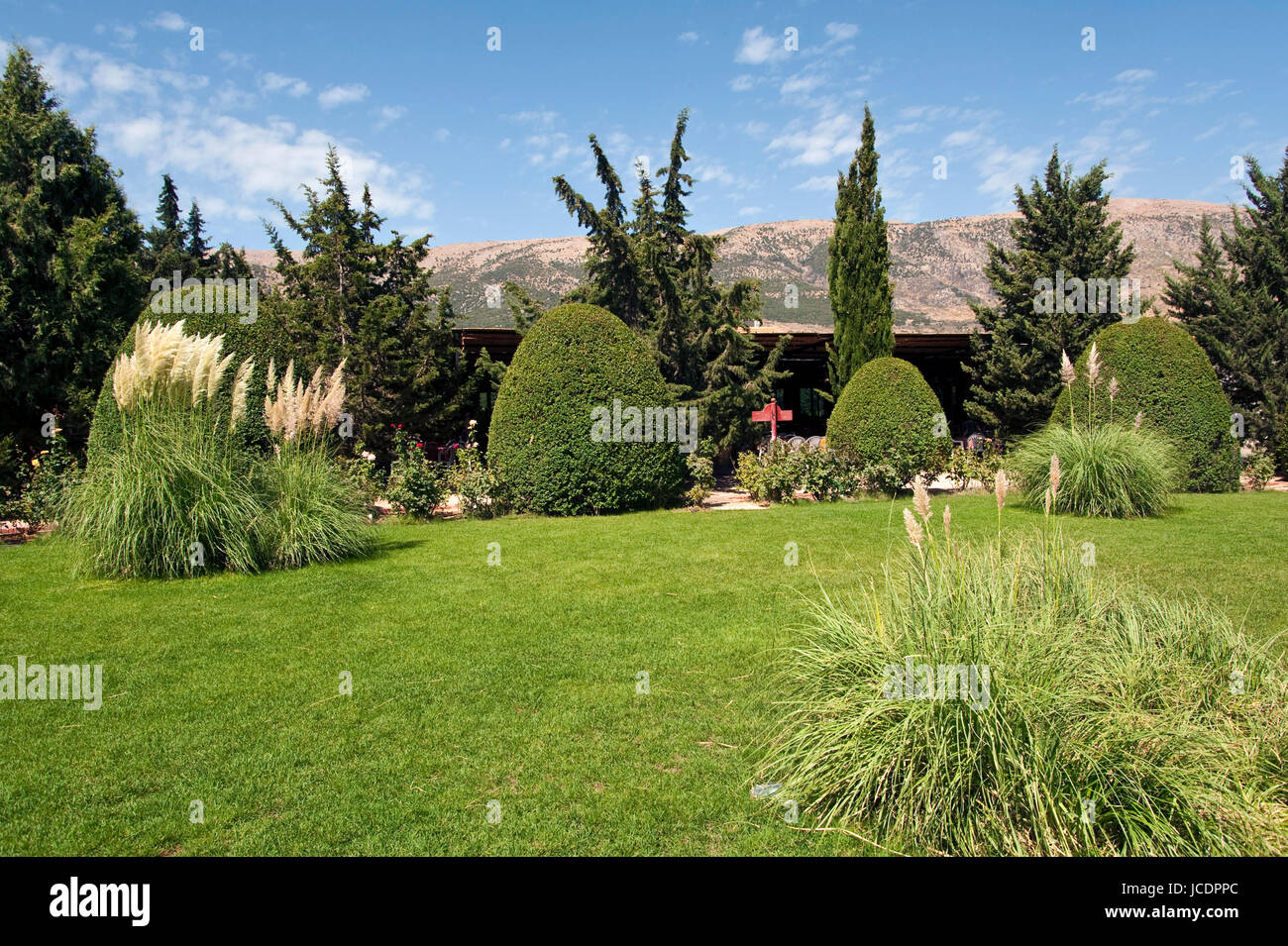 garden in lebanon Stock Photo - Alamy
