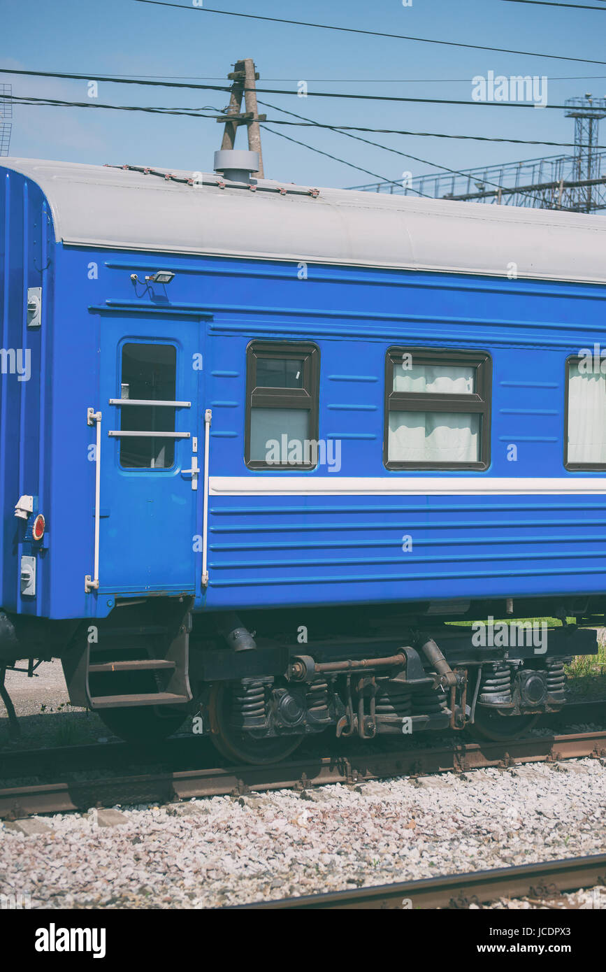 Railroad passenger car wheels hi-res stock photography and images - Alamy