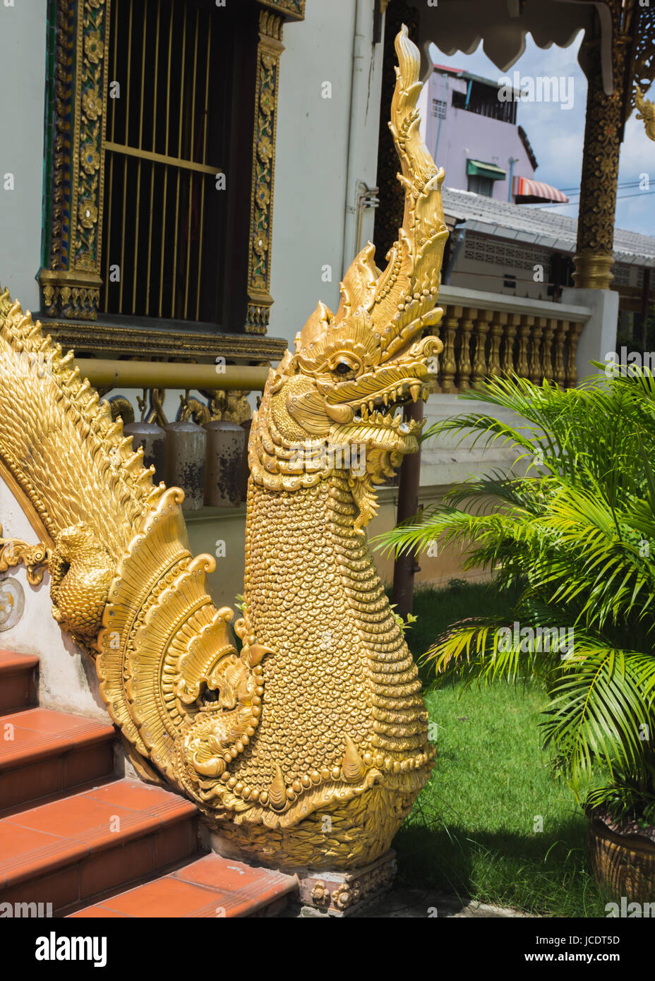 Naga head staircase hi-res stock photography and images - Alamy