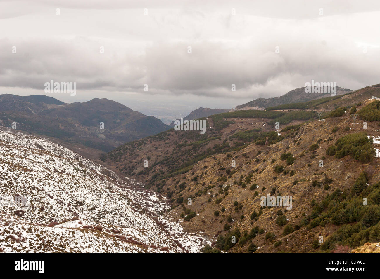 Spanish landscape - Nature of Spain at Summer Stock Photo - Alamy