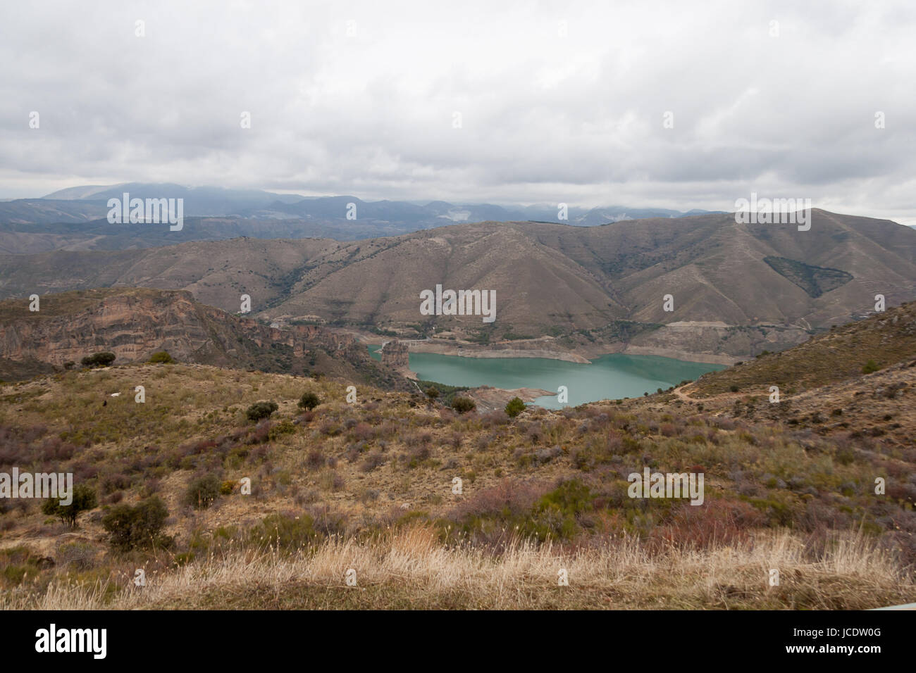 Spanish landscape - Nature of Spain at Summer Stock Photo - Alamy