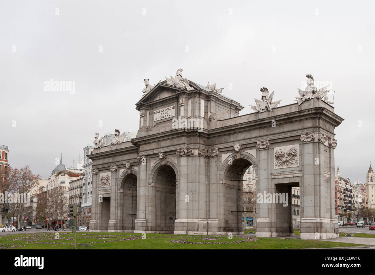 Arch of victory madrid hi-res stock photography and images - Alamy