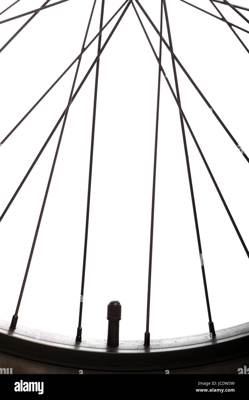 Color detail of the wheel of a bicycle, with spokes Stock Photo - Alamy