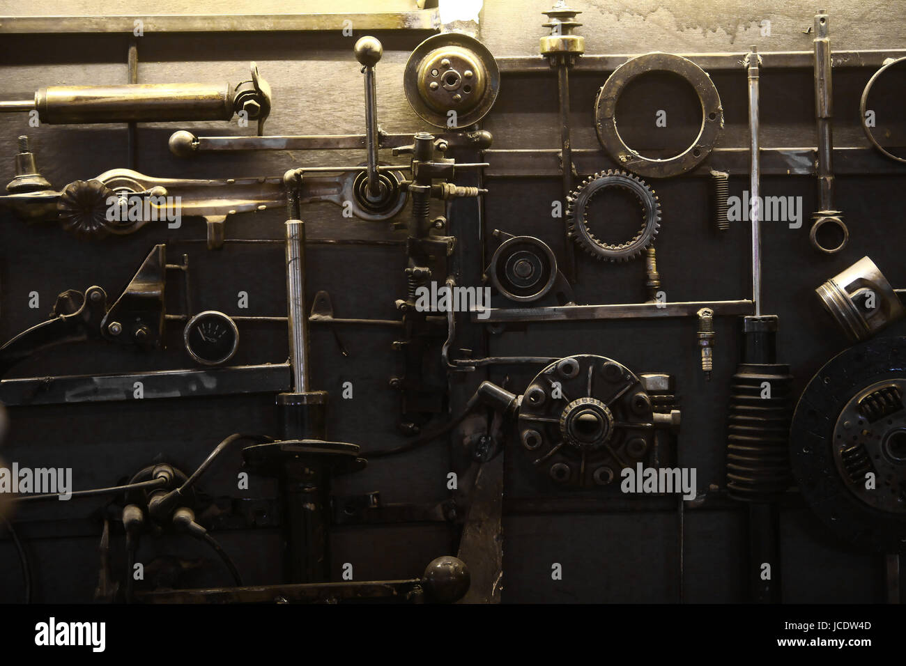 Car parts crankshaft close close up hi-res stock photography and images ...