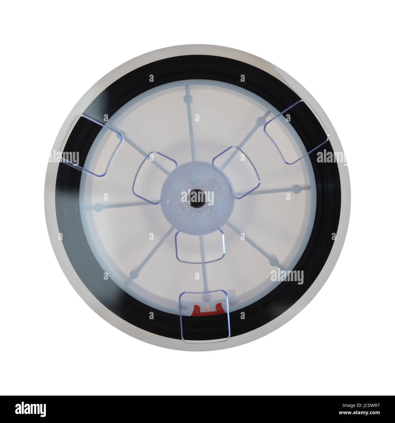 A close up shot of VHS Internal ribbon tape Stock Photo - Alamy