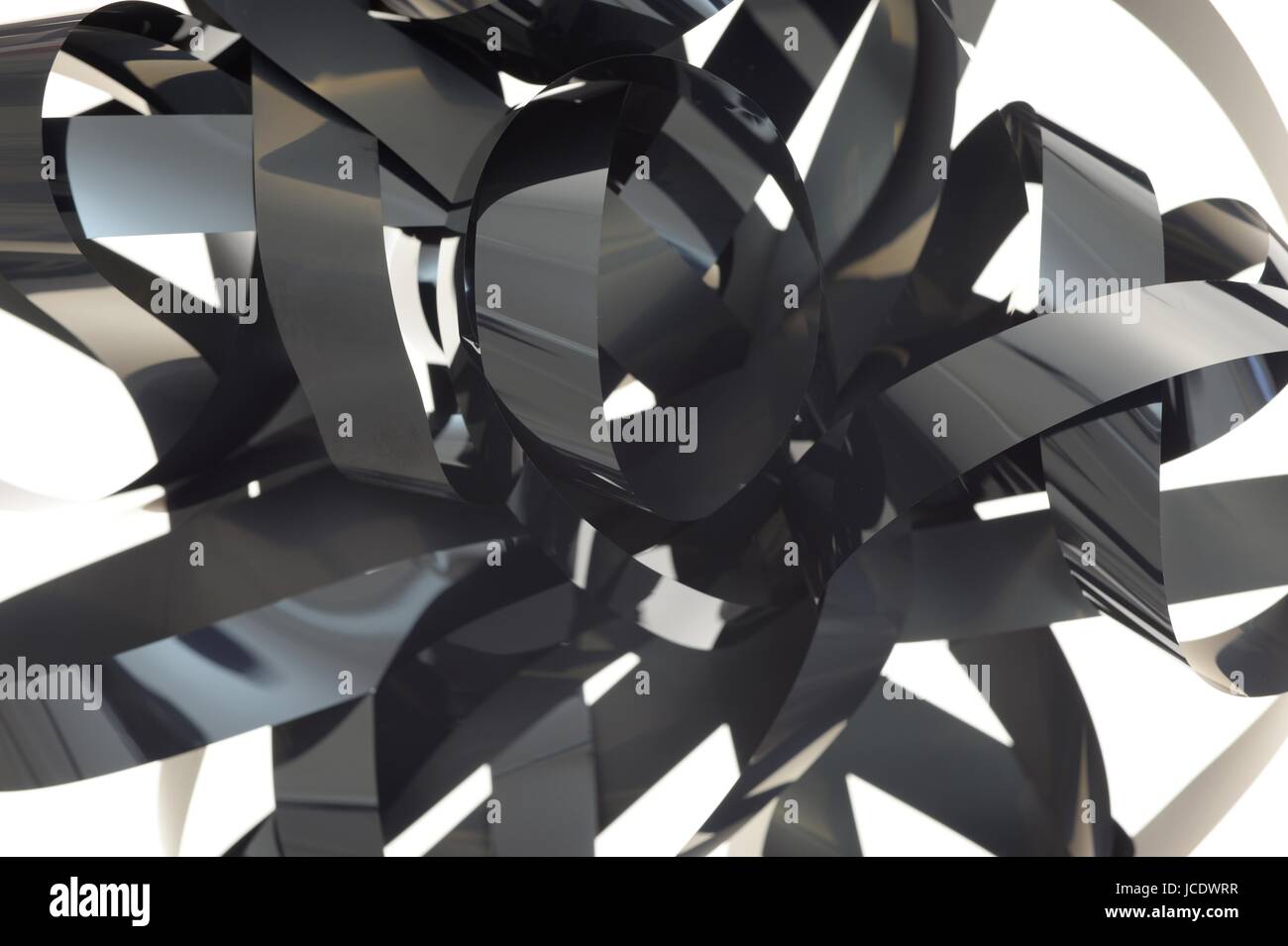 A close up shot of VHS Internal ribbon tape Stock Photo - Alamy