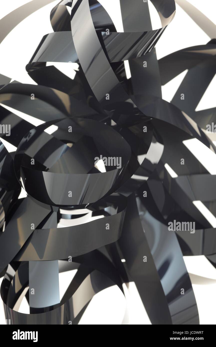 A close up shot of VHS Internal ribbon tape Stock Photo - Alamy