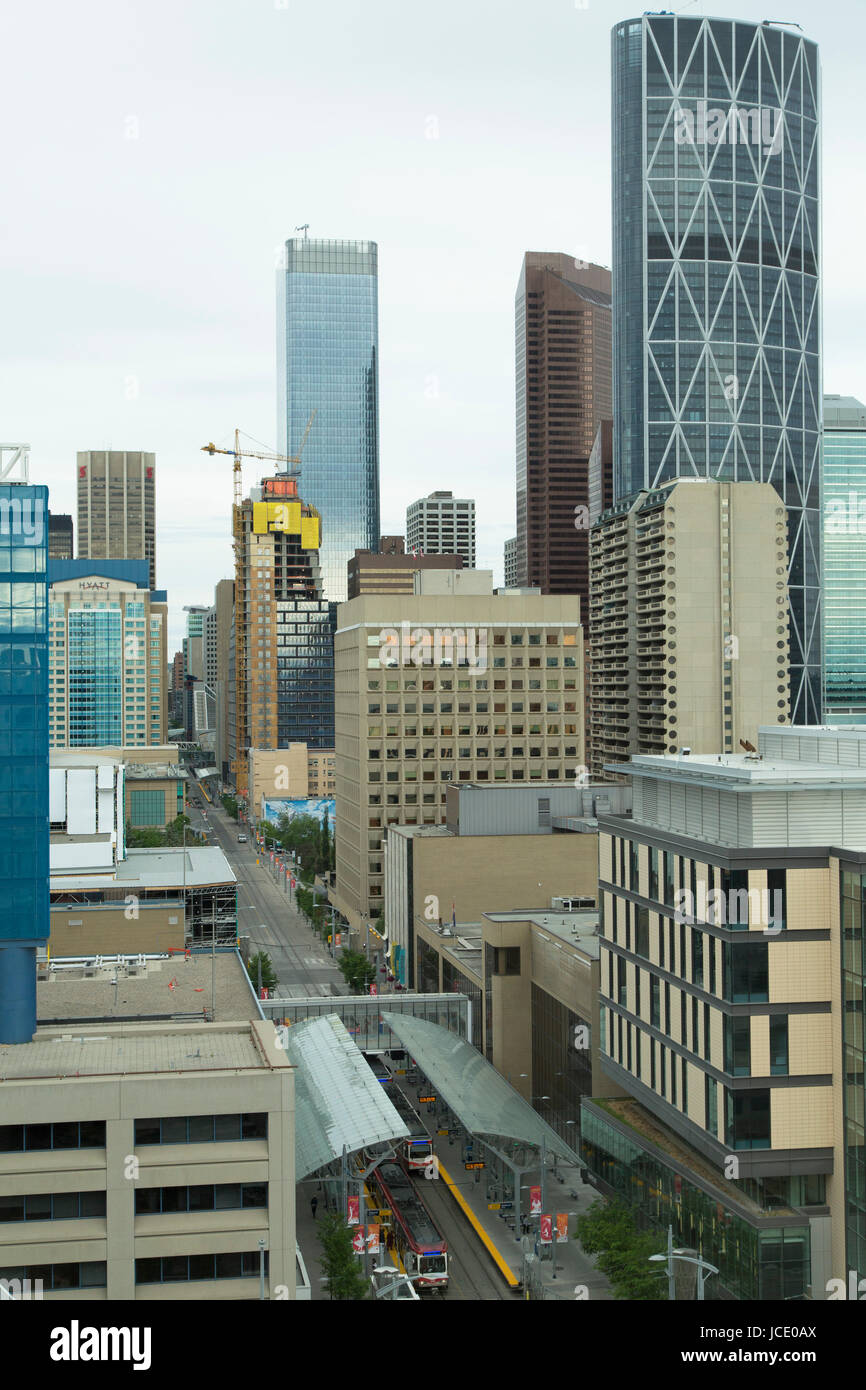 Calgary tram hi-res stock photography and images - Alamy
