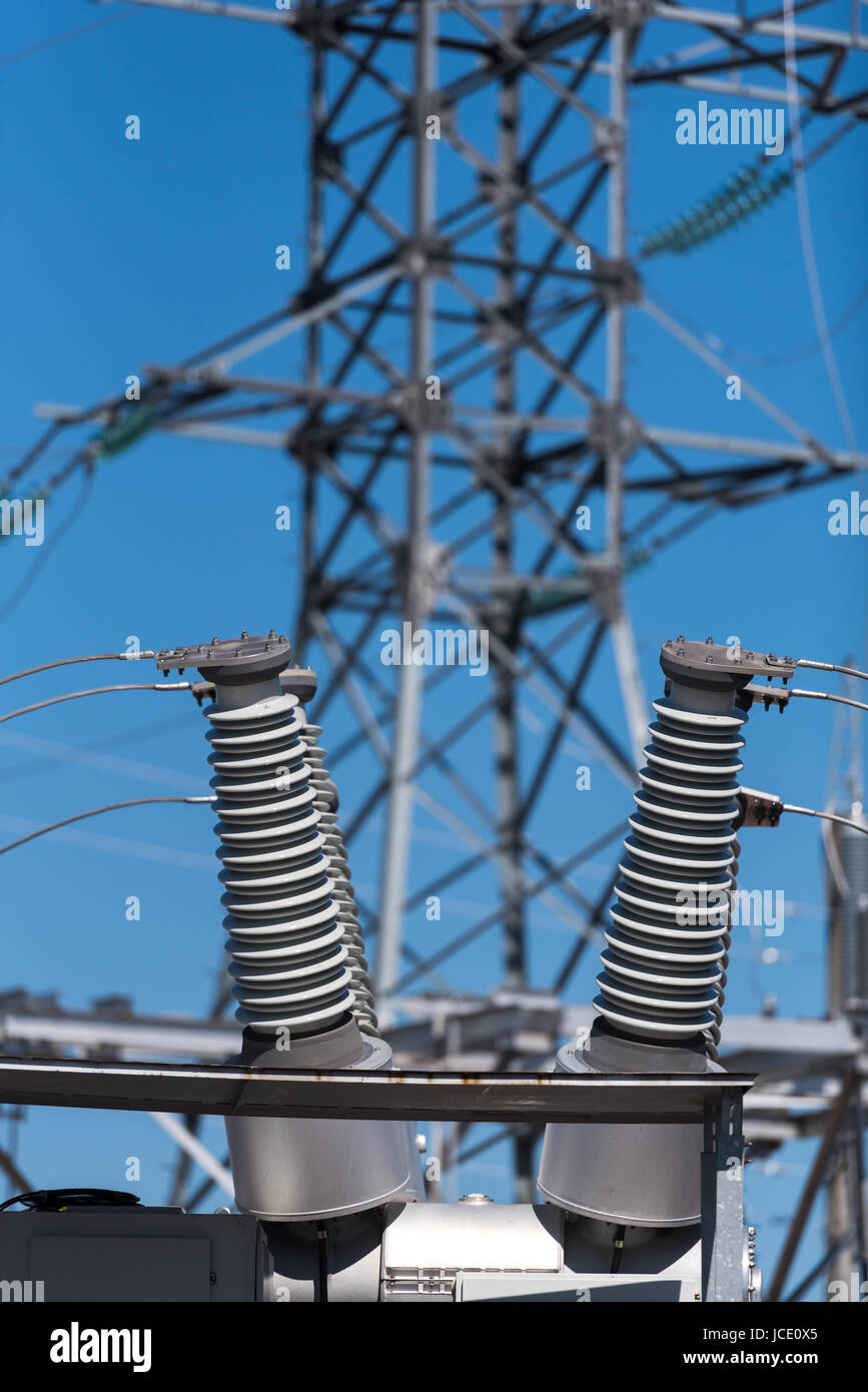 Isolator in a substation hi-res stock photography and images - Alamy