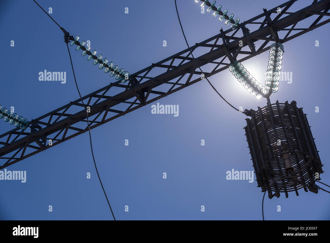 Isolator in a substation hi-res stock photography and images - Alamy