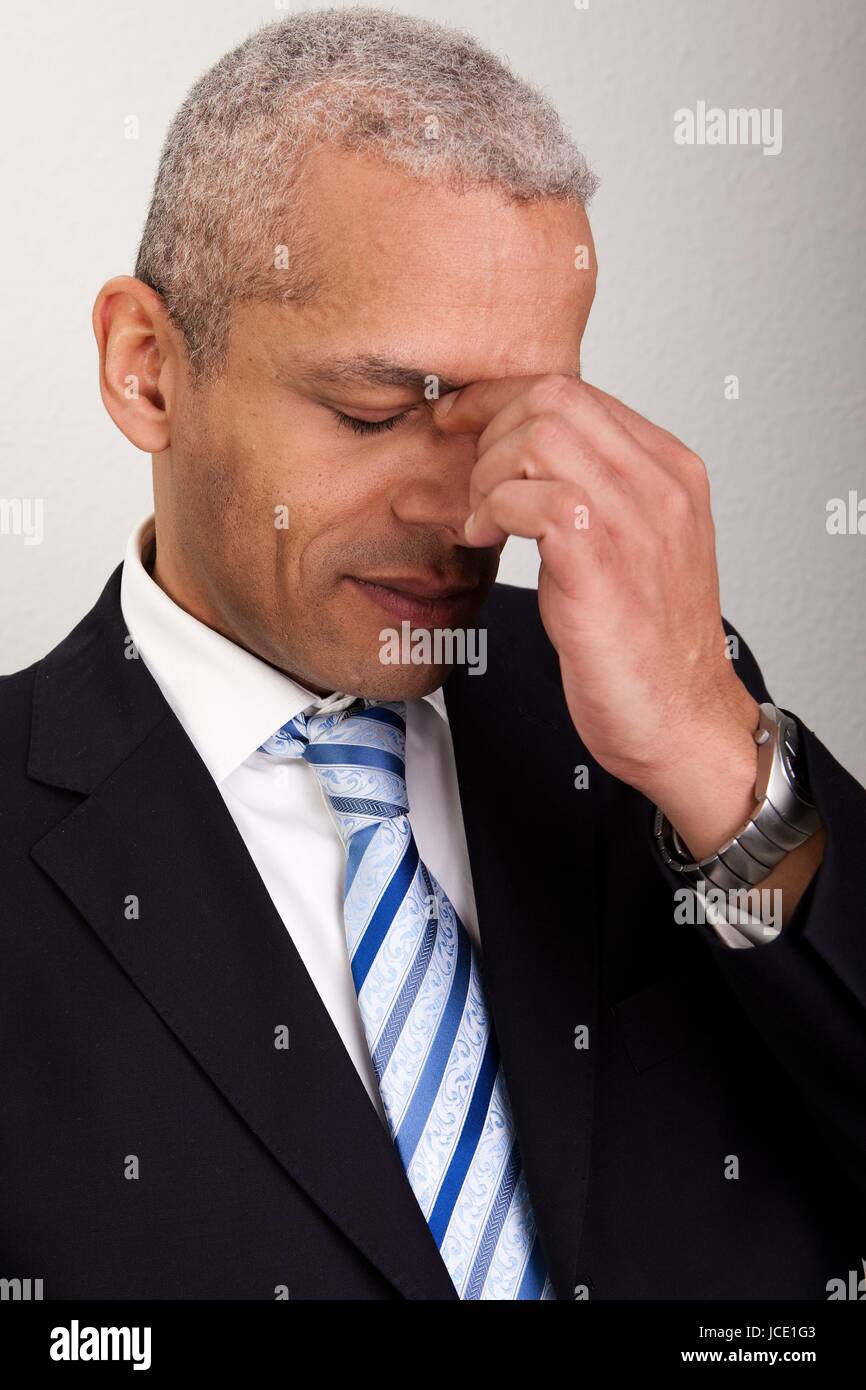 Portrait disappointed angry african hi-res stock photography and images ...