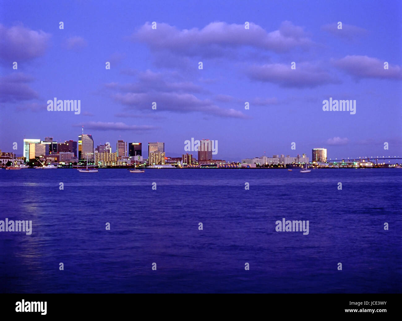 San diego night coronado bridge hi-res stock photography and images - Alamy