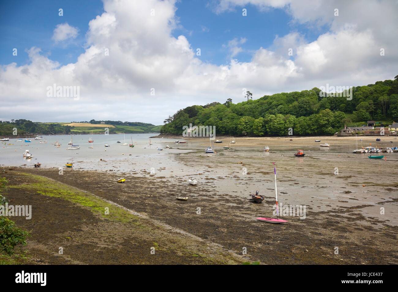 Helford Estuary, Cornwall, England Stock Photo - Alamy