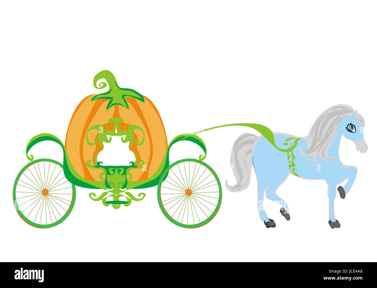 Pumpkin carriage hi-res stock photography and images - Alamy