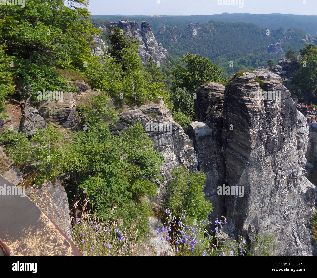 German area in Saxony named Saxon Switzerland. It is a climbing area ...