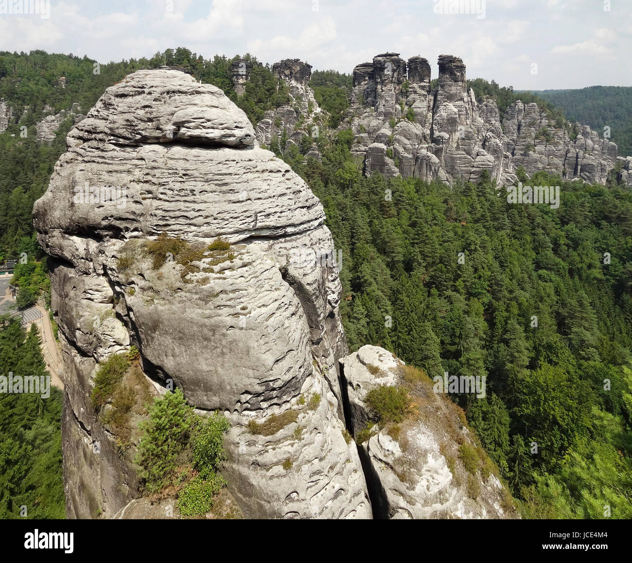 German area in Saxony named Saxon Switzerland. It is a climbing area ...