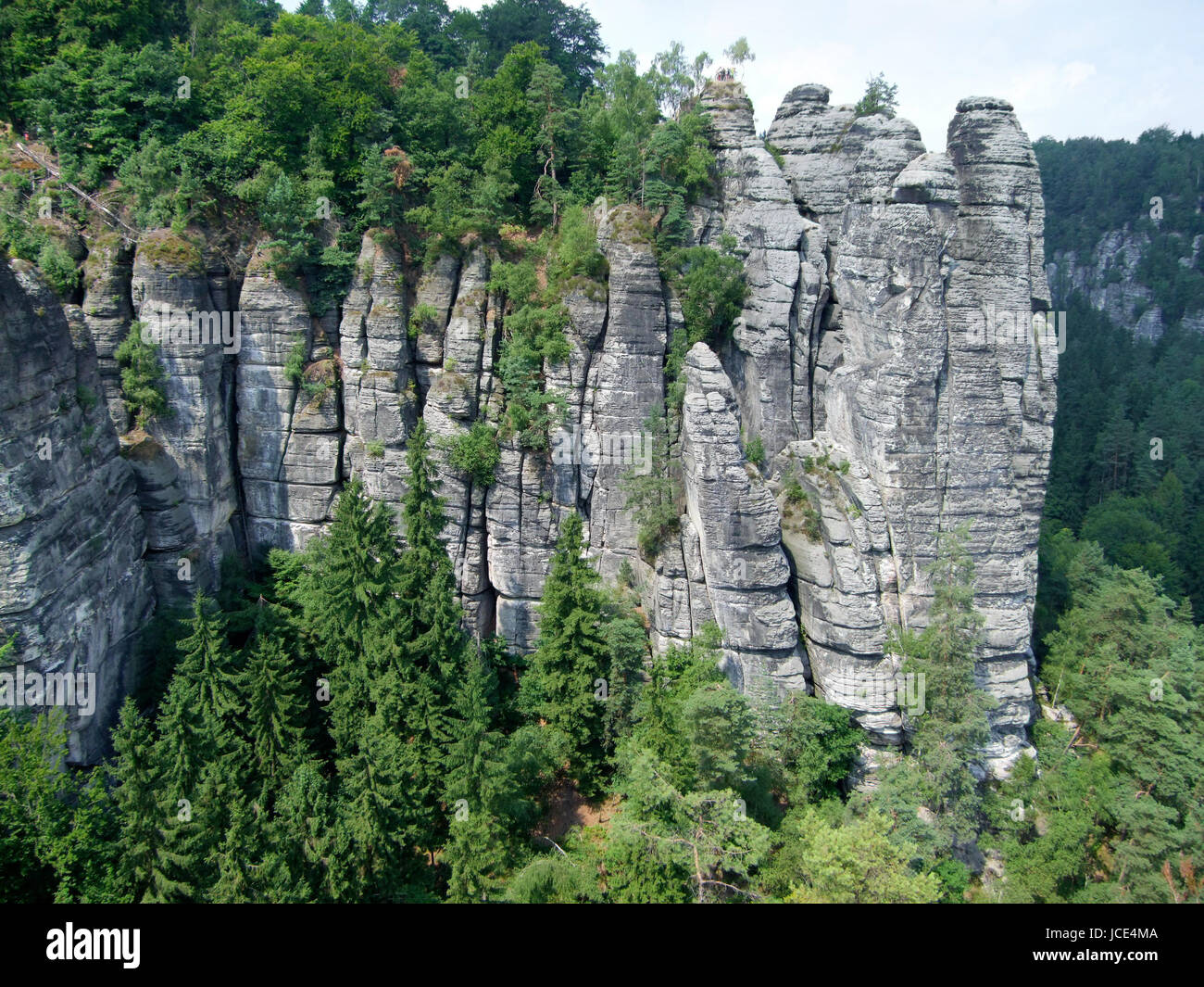 German area in Saxony named Saxon Switzerland. It is a climbing area ...