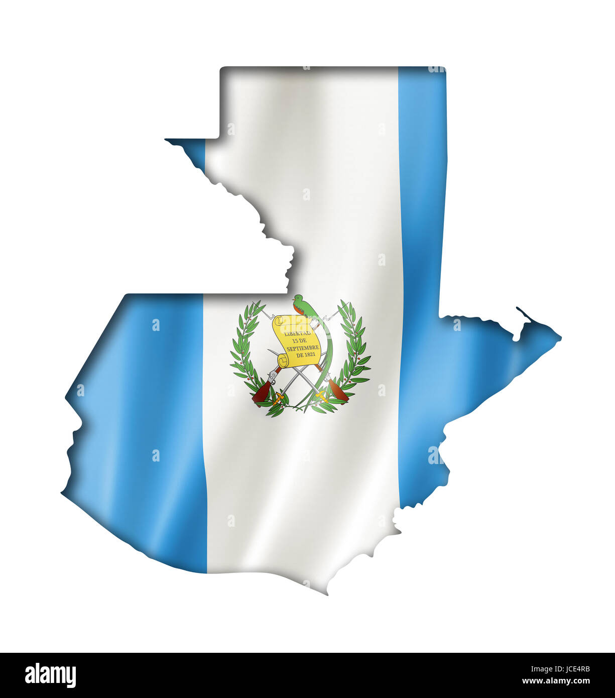 Flag map of guatemala hi-res stock photography and images - Alamy