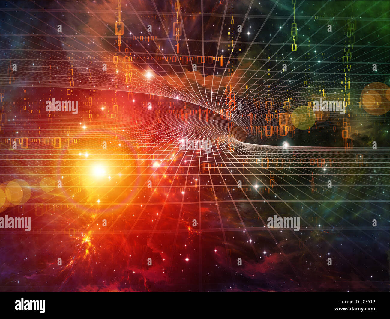 Space Geometry series. Composition of Math, geometry and design ...
