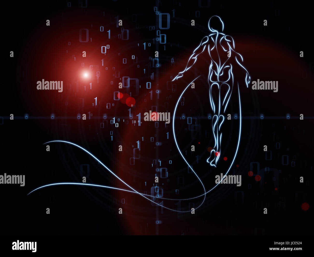 Geometry of Man series. Creative arrangement of Human line drawing ...