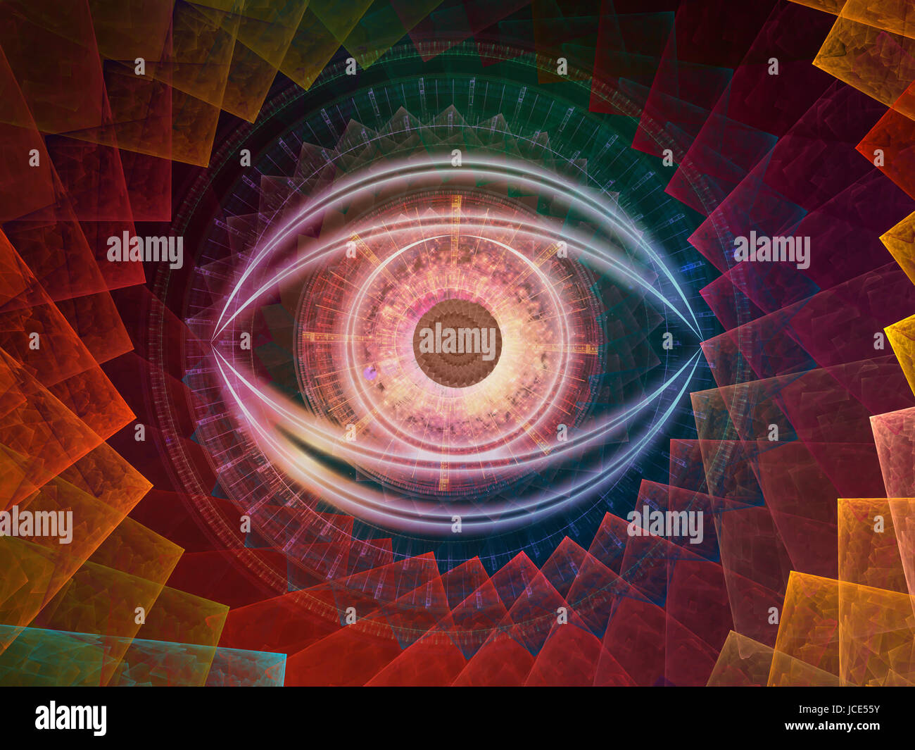 Technology Eye series. Eye backdrop for use in projects on math ...