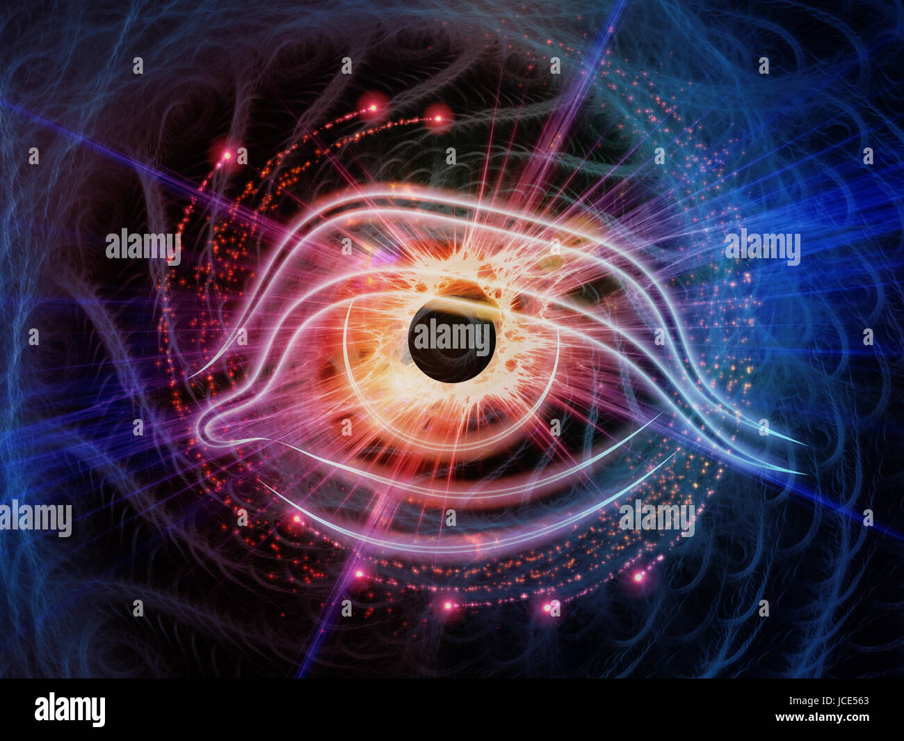 Technology Eye series. Eye backdrop for use in projects on math ...