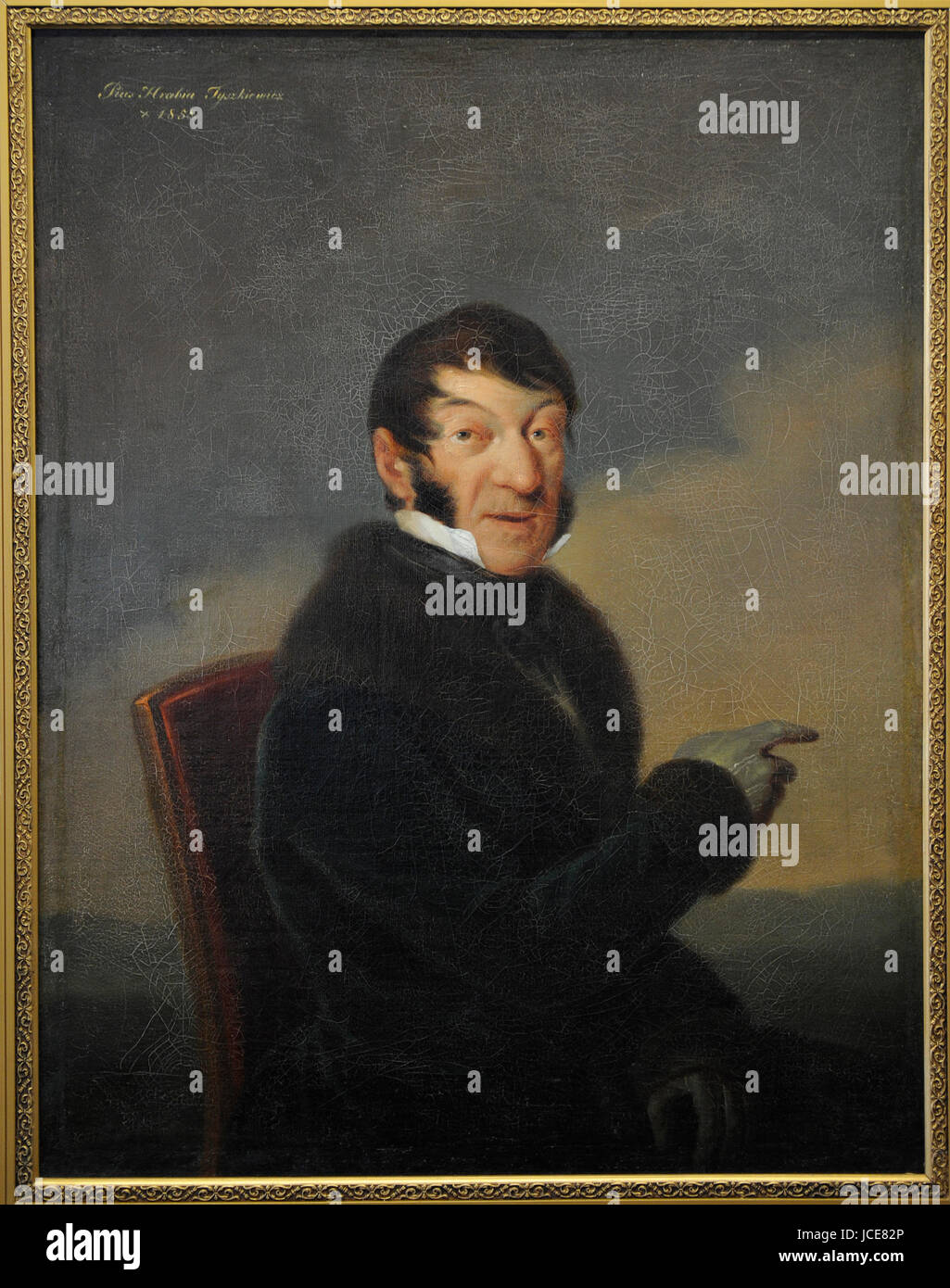 Pius Tyszkiewicz (1756-1858). Count, military, member of the Vilnius ...