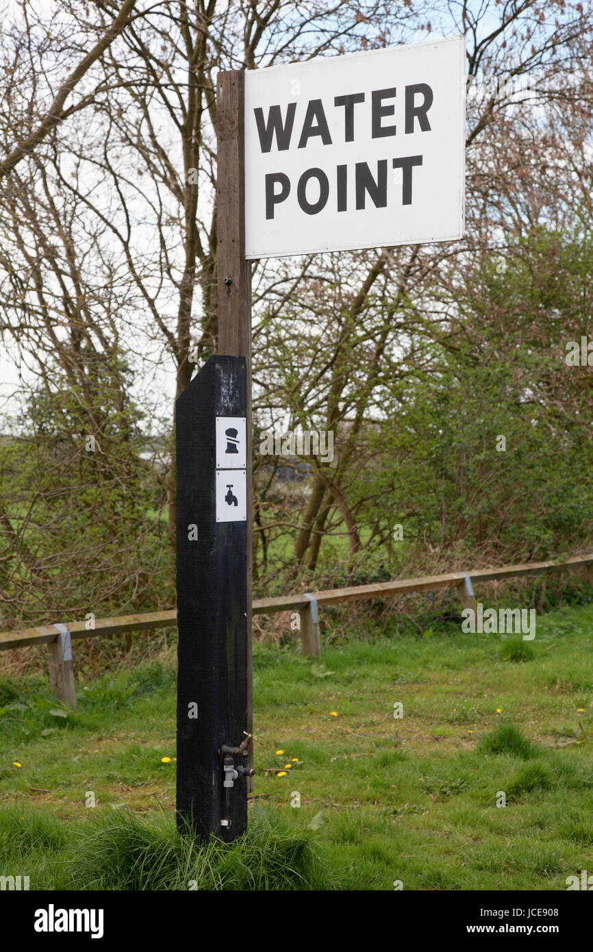 A water point beside the Oxford canal for the use of boaters in ...