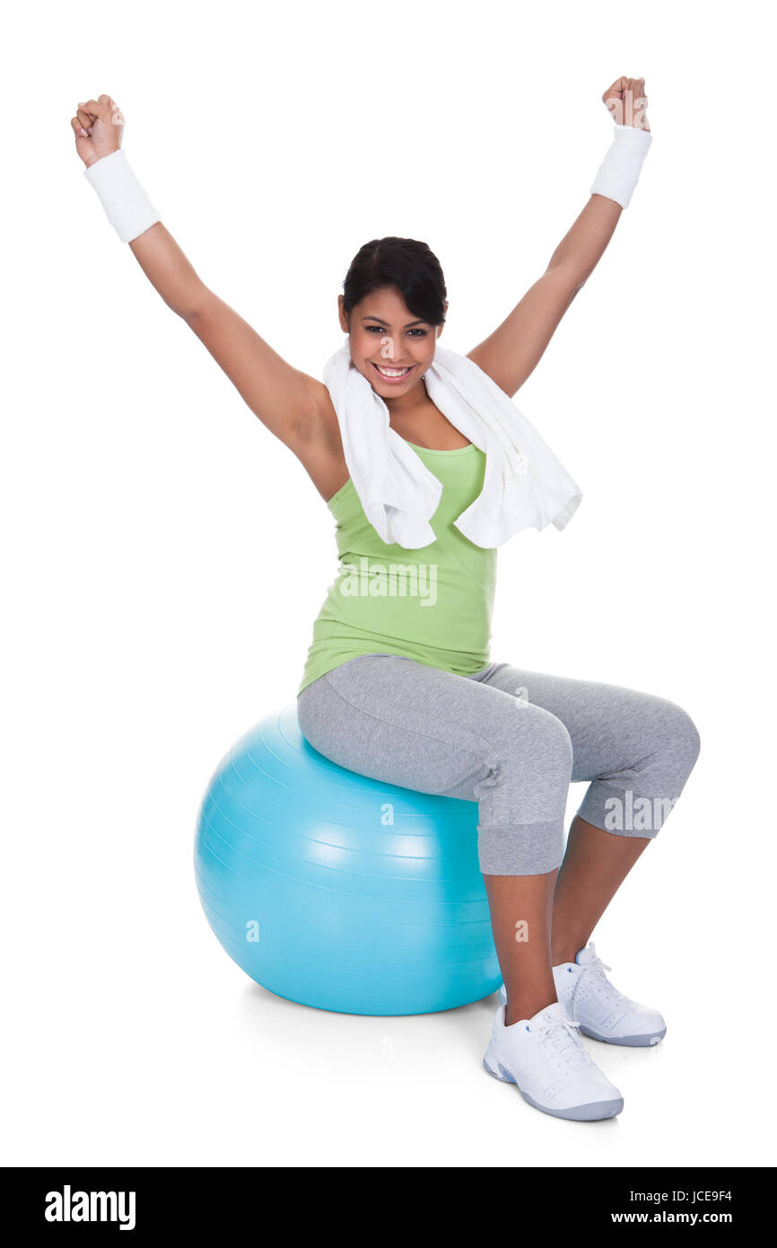 Towel over arm Cut Out Stock Images & Pictures - Alamy